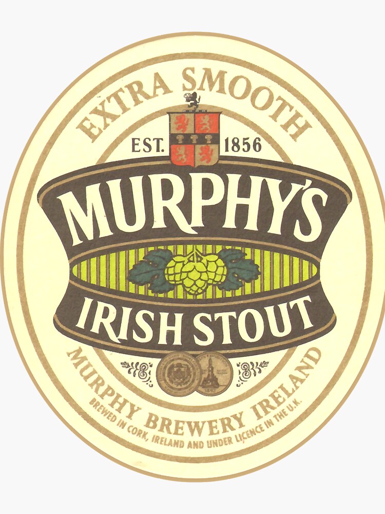 "Murphys Round Vintage " Sticker for Sale by EldenCurtiss | Redbubble