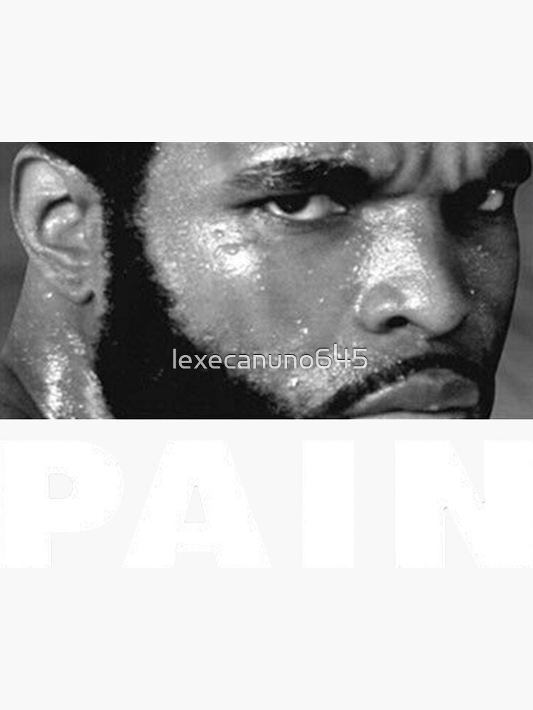 "Rocky Clubber Lang Pain Profile Men's T Shirt Boxing Mr T Southside ...
