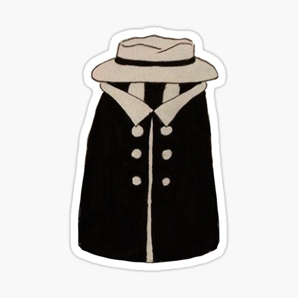 "Trench Coated Spy" Sticker for Sale by BrookeAmethyst | Redbubble