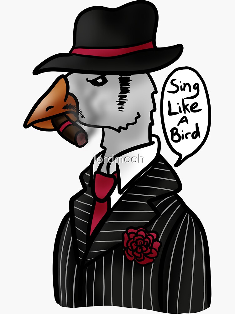 "mafia goose" Sticker for Sale by lordmooh | Redbubble