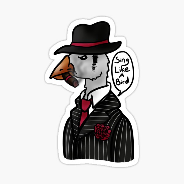 "mafia goose" Sticker for Sale by lordmooh | Redbubble