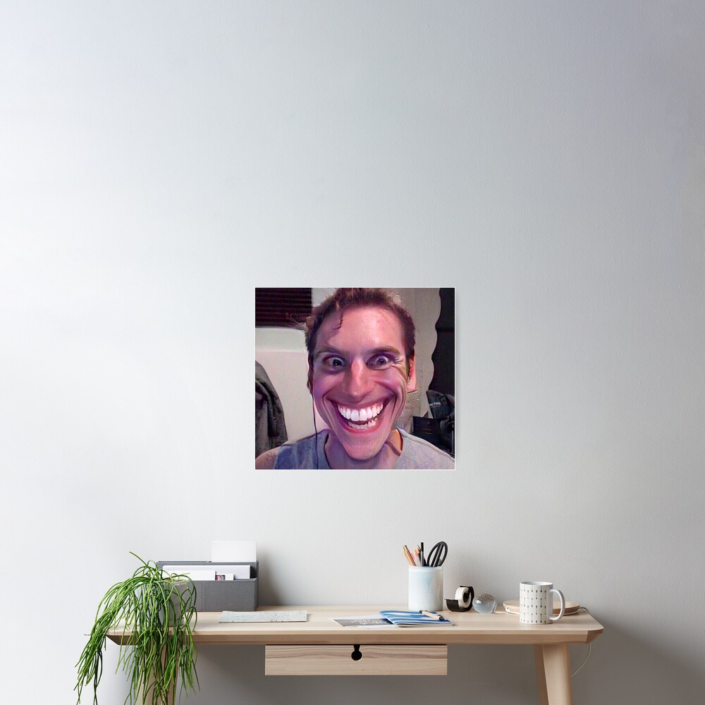 Jerma Sus Impostor Meme Poster For Sale By Michaalec Redbubble