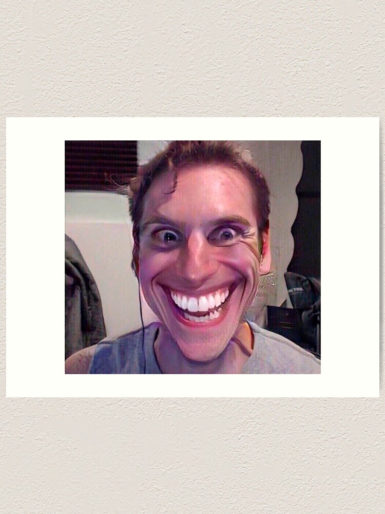 "jerma sus impostor meme" Art Print for Sale by michaalec | Redbubble