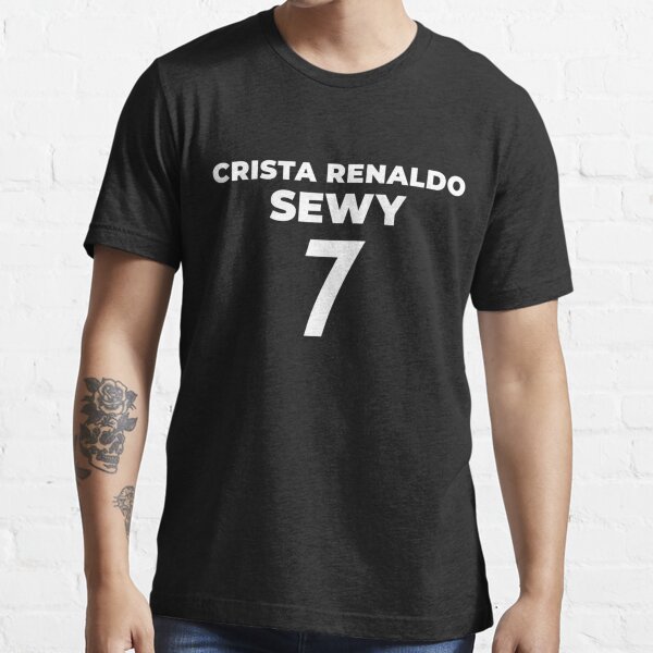"Crista Renaldo_quot_ Sewy 7 (White Version) - Funny 2022 Meme" T-shirt for Sale by ...