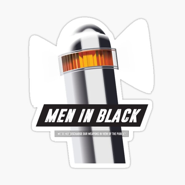 "Men In Black - Alternative Movie Poster " Sticker for Sale by ...