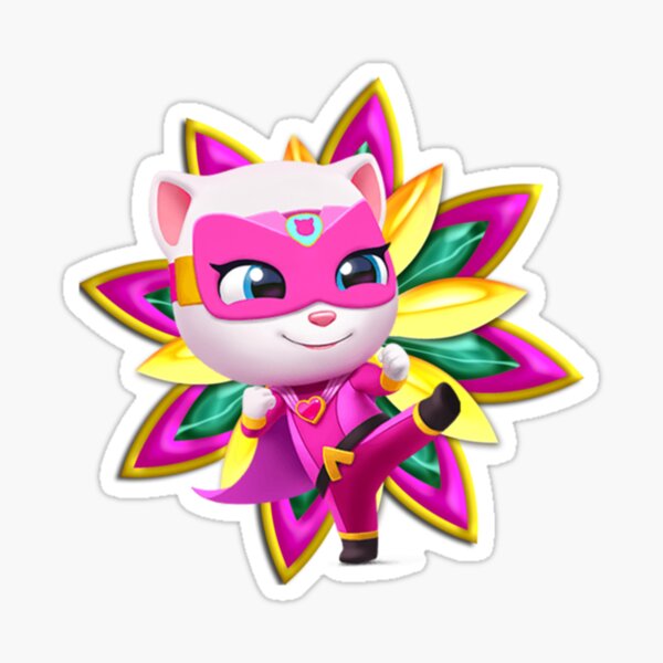 Talking Tom And Friends Sticker For Sale By Beautylanemerch Redbubble