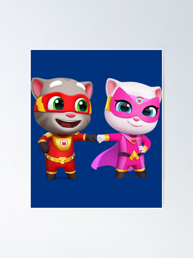 "Talking tom and friends " Poster for Sale by BeautyLaneMerch | Redbubble