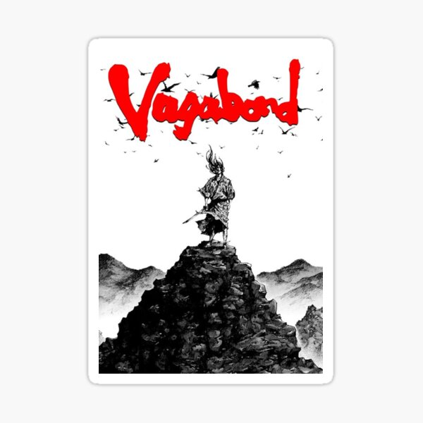 "Vagabond Classic Manga" Sticker for Sale by bilgibsiku | Redbubble
