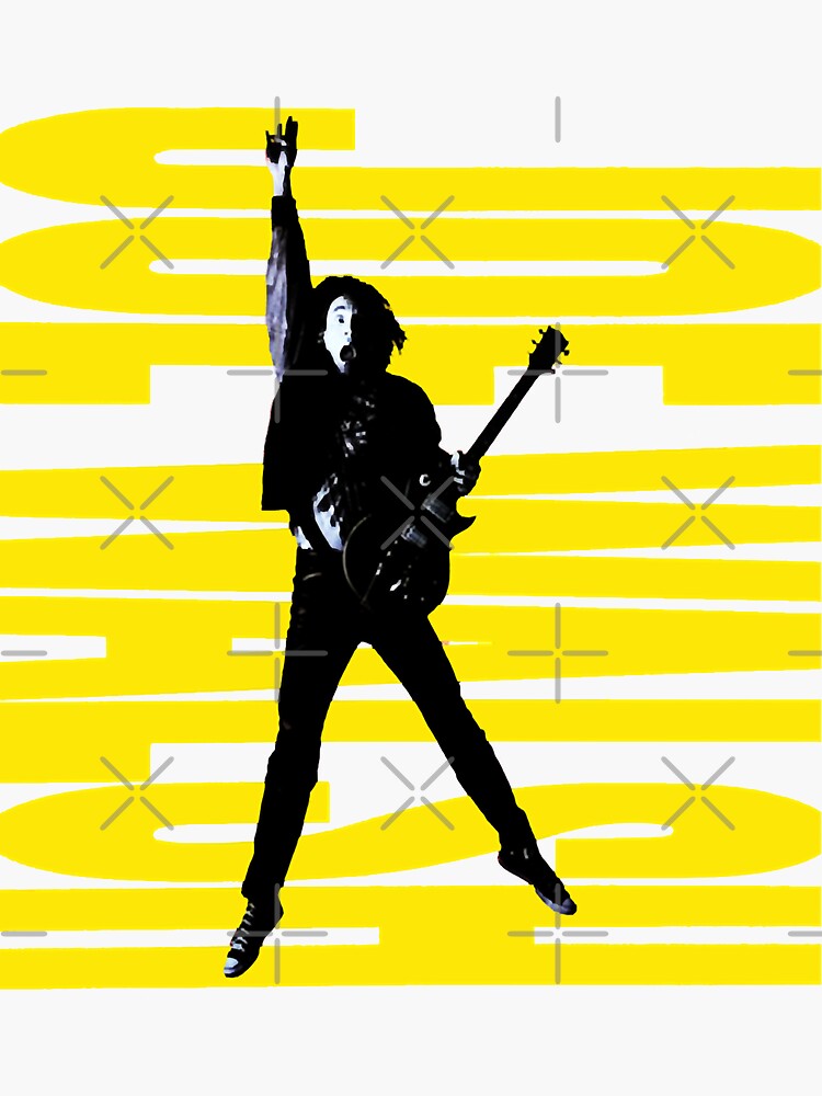 "Funny Men Guitar JOE WALSH EAGLES MUSIC LOGO BAND TOUR 2021" Sticker ...