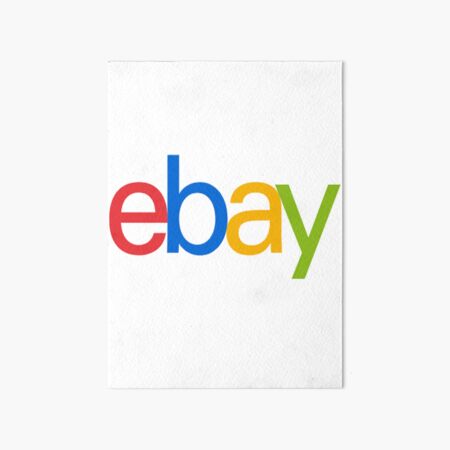"Cool eBay logo sticker mask and more" Art Board Print for Sale by ...