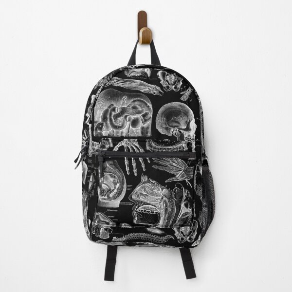 "Human Anatomy Black Print" Backpack for Sale by adamcampen | Redbubble