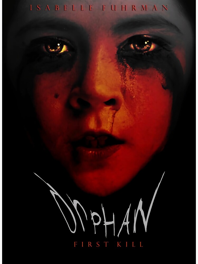 "Orphan First Kill Film" Sticker for Sale by trondoloe0 | Redbubble