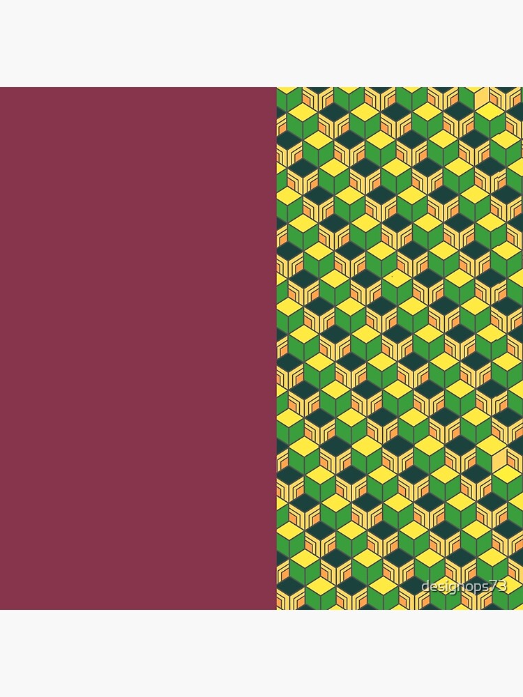 "Giyu Tomioka Pattern" Poster for Sale by designops73 | Redbubble