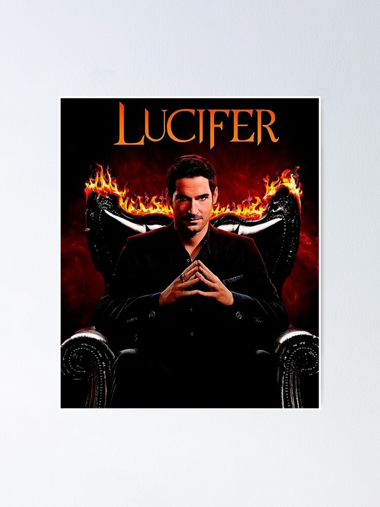 "LUCIFER" Poster for Sale by marwaneforshop | Redbubble