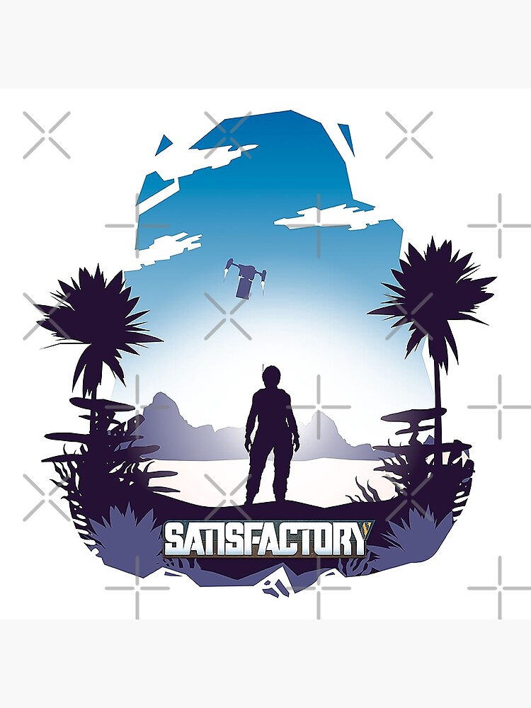 "Satisfactory Game" Poster for Sale by NasoYaslo | Redbubble