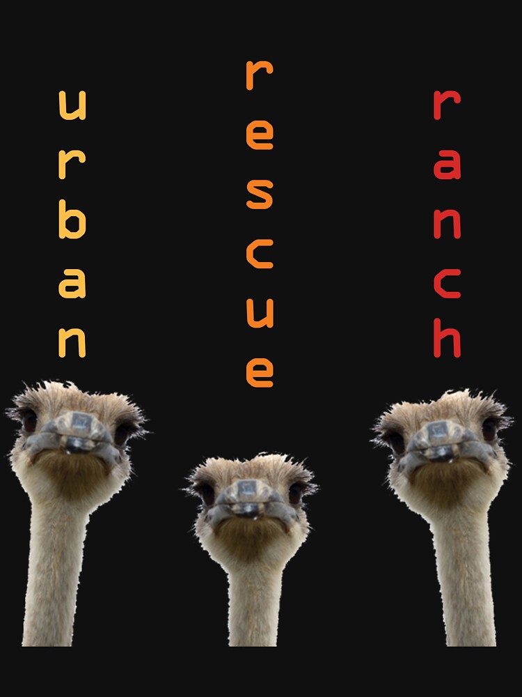 "urban rescue ranch " T-shirt for Sale by kasabia | Redbubble | urban ...