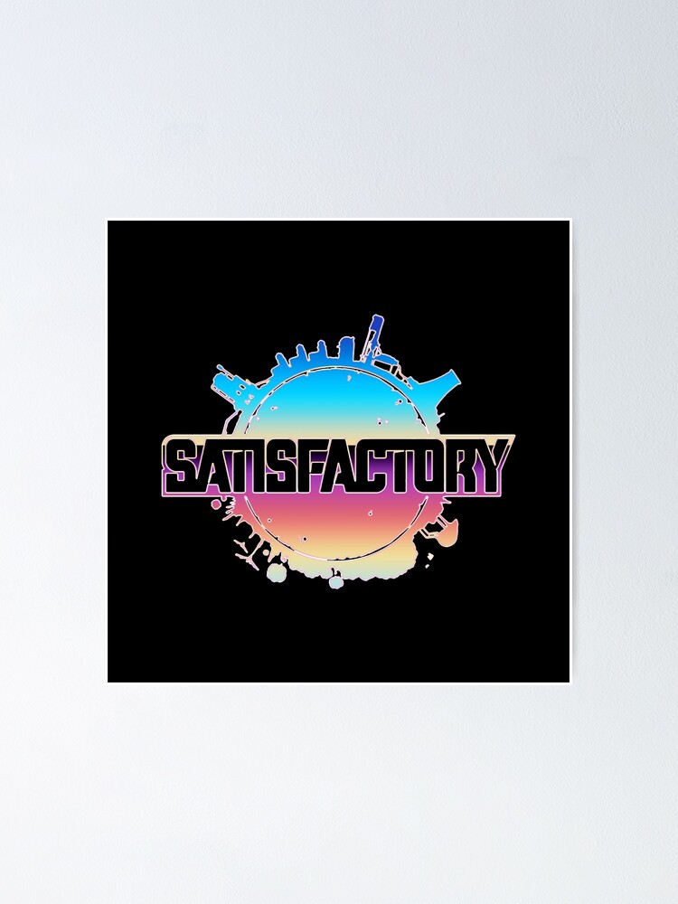 "Satisfactory Early Access Logo" Poster for Sale by NasoYaslo | Redbubble