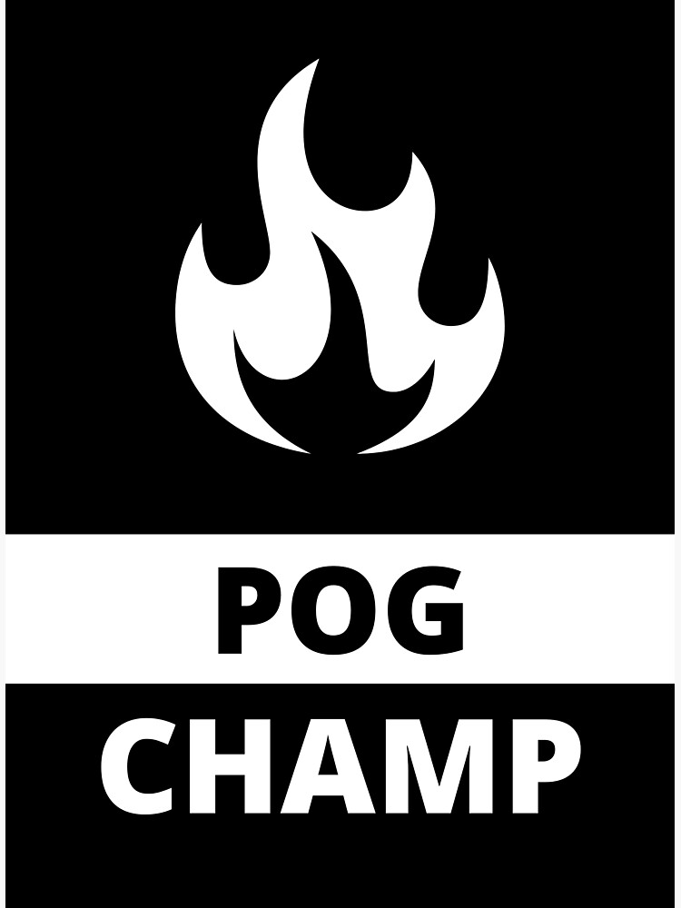 "POG Champ theme" Sticker for Sale by Kopana | Redbubble