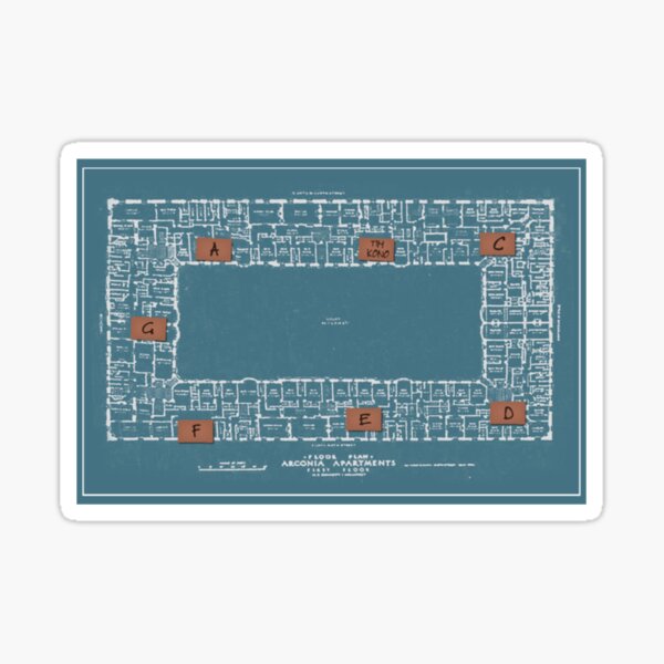 "Arconia Building " Sticker for Sale by CarlosBuque | Redbubble