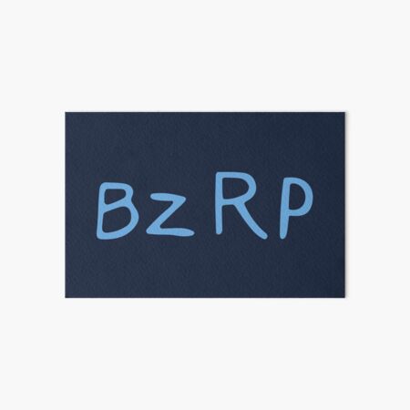"Bizarrap (BZRP) productor musical logo" Art Board Print for Sale by ...