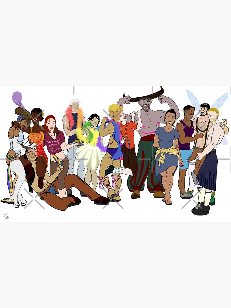 "Pride Parade" Sticker for Sale by Tes331 | Redbubble