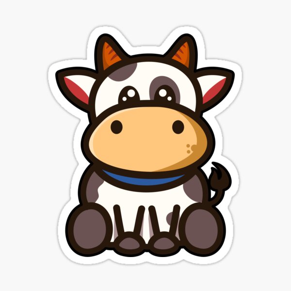 "moo moo style " Sticker for Sale by libertydave | Redbubble