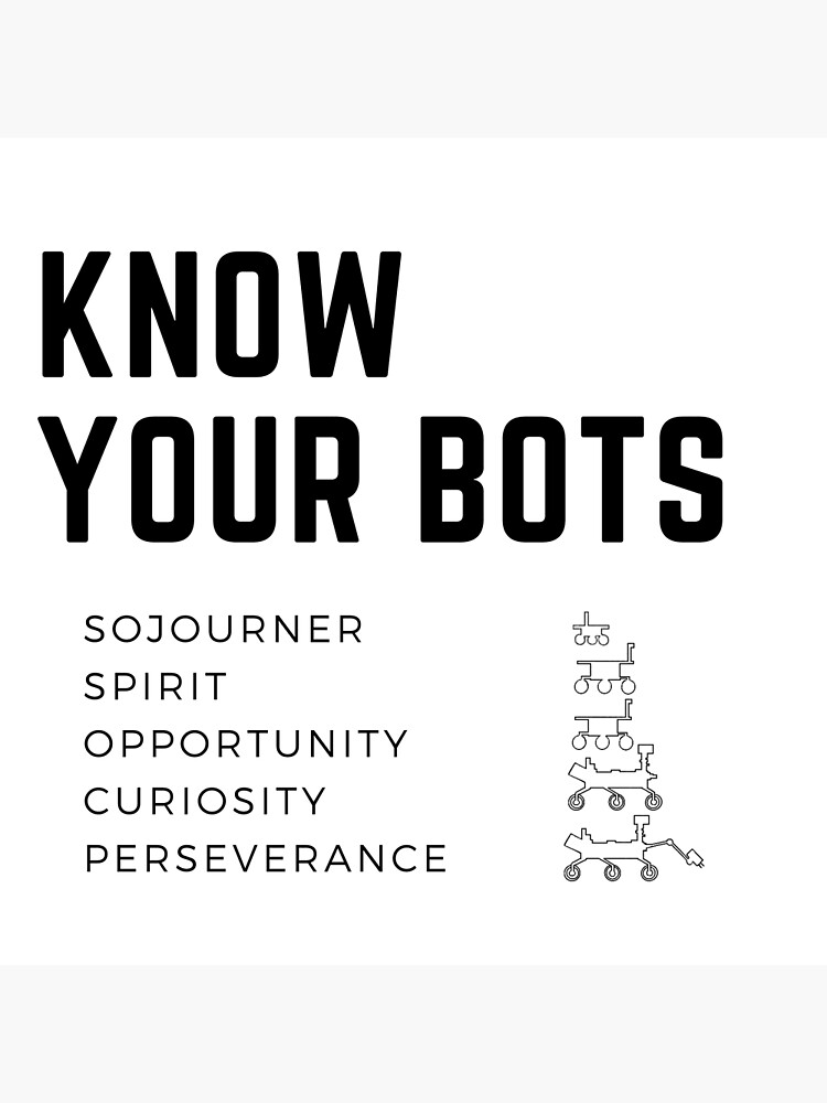 "Mars Rovers | Sojourner, Spirit, Opportunity, Curiosity y Perseverance ...