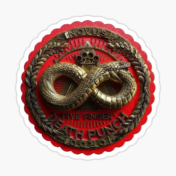 "Infinitive Snake" Sticker for Sale by RikkiJohnson | Redbubble