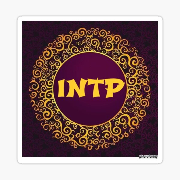 "logo.writing for INTP personality type" Sticker for Sale by muslimh ...