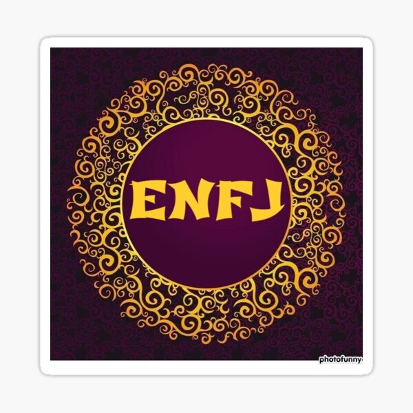 fancy Cool Logo writing For ENFJ Personality Type Sticker For Sale By fancy-cool-logo-writing-for-enfj-personality-type-sticker-for-sale-by