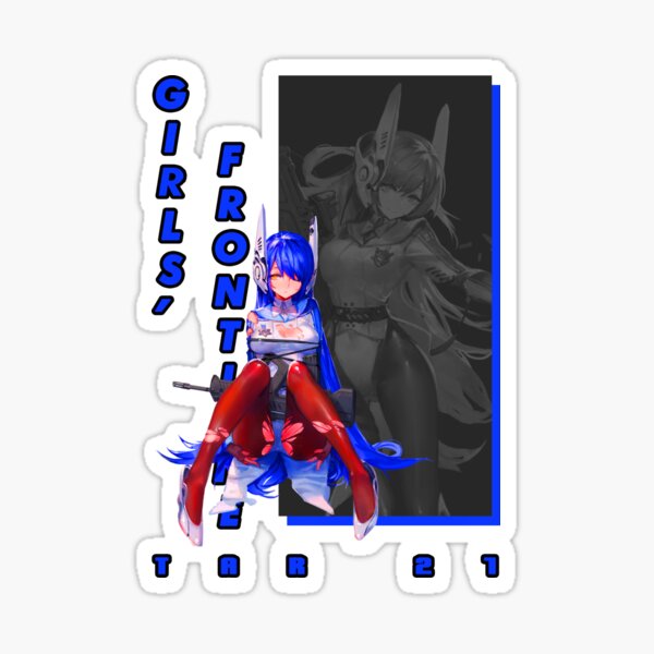 "GIRLS FRONTLINE - TAR 21" Sticker for Sale by AZURESIEGFRIED | Redbubble