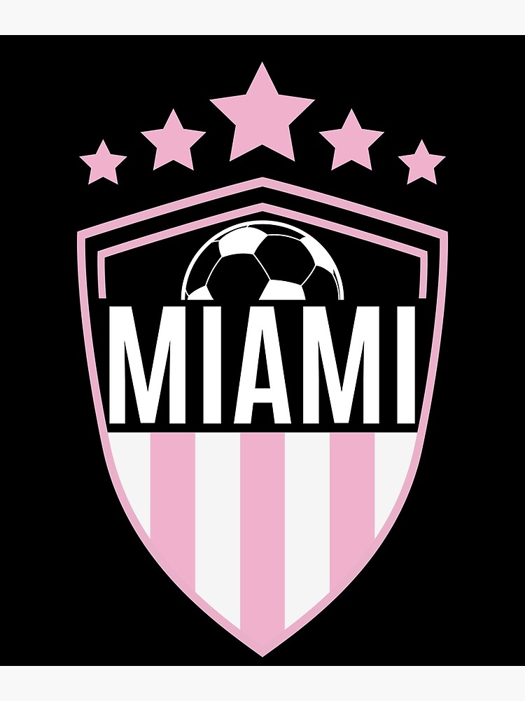 "Inter Cf Miami Soccer jersey soccer" Poster for Sale by heavenlywhale ...