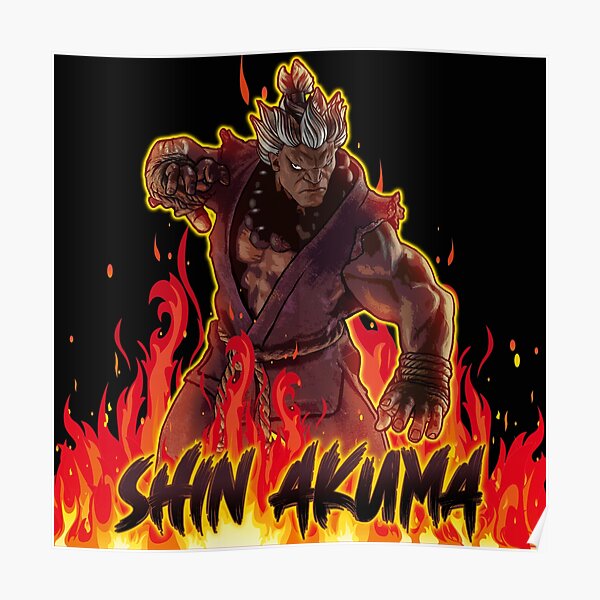"Akuma Tekken" Poster for Sale by TheDedson | Redbubble