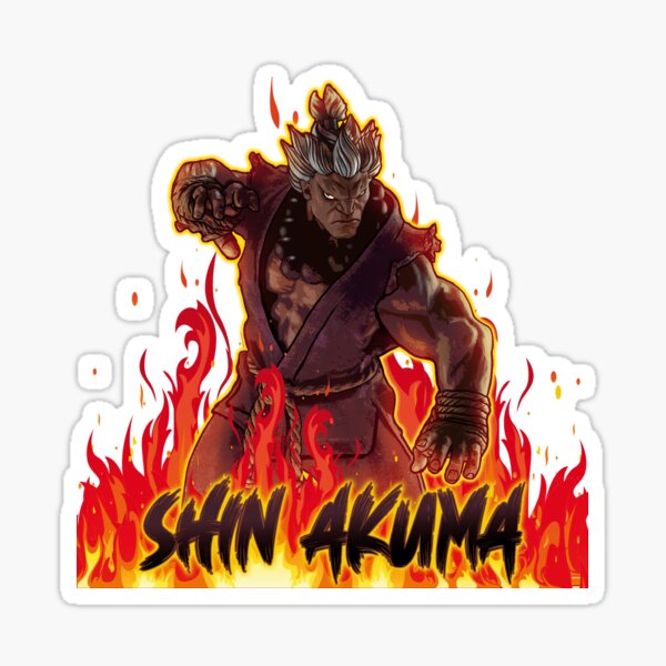 "Akuma Tekken" Sticker for Sale by TheDedson | Redbubble