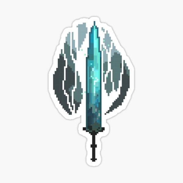 "Moonlight great sword pixel" Sticker for Sale by Darby61 | Redbubble