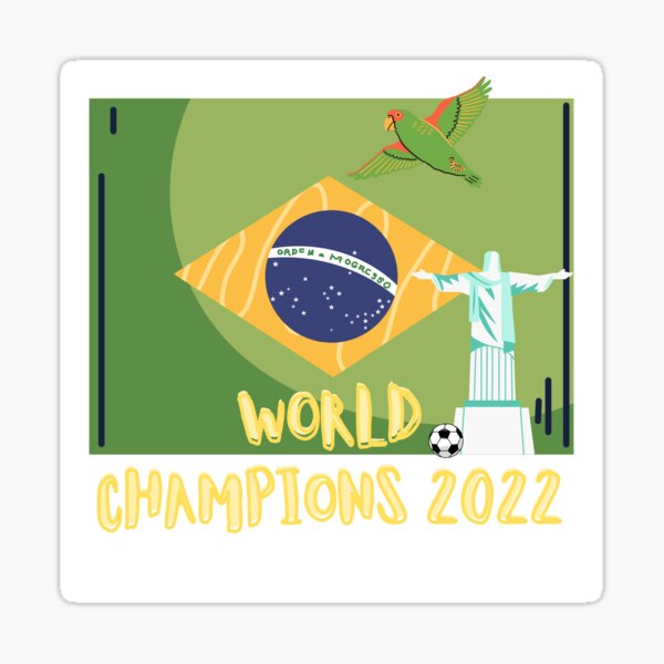 "Brazil WC winner" Sticker for Sale by FlexMarketPlace | Redbubble