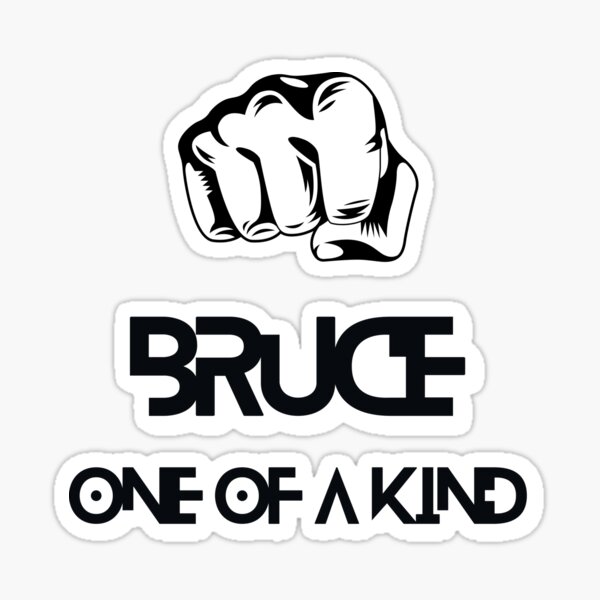 "Bruce Name One of a Kind Birthday Anniversary, Appreciation Gift ...