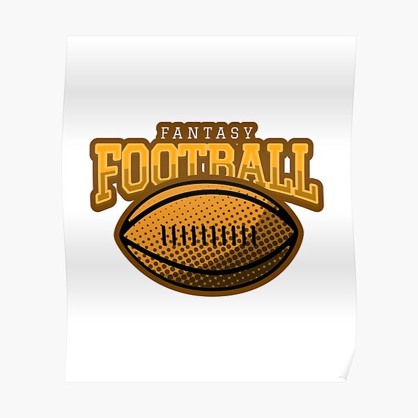 "Fantasy Football" Poster for Sale by thejackalope83 | Redbubble