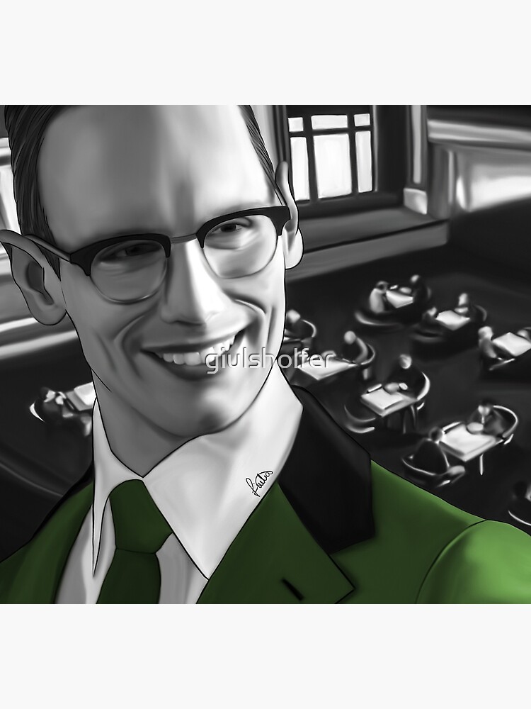 "How the Riddler got his name" Poster by giulsholfer | Redbubble