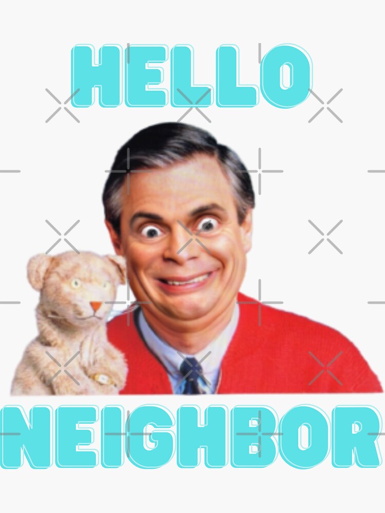 "Creepy Children’s Television Host" Sticker for Sale by DesignsByDaddy ...