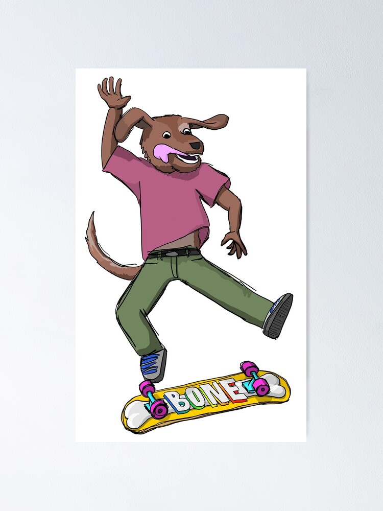 Poster « Skate Dawg », par mikeyuhoh | Redbubble