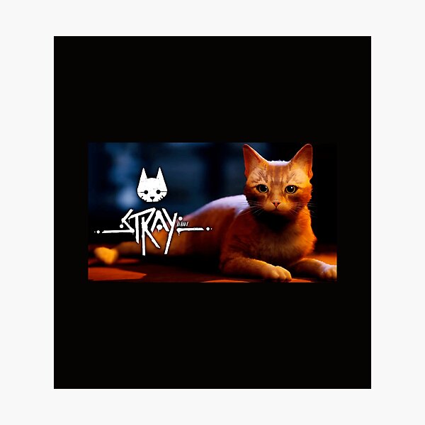 "Stray Cat Game ,stray logo" Photographic Print for Sale by Zoon-shop ...