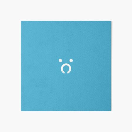 Lámina rígida «Logotipo de Stray Outsiders azul» de ValArtStudio ...