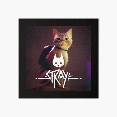 "Stray Cat Game ,stray logo" Art Board Print for Sale by Zoon-shop ...