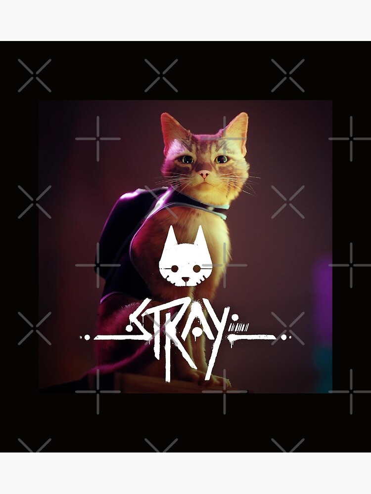 "Stray Cat Game ,stray logo" Poster for Sale by Zoon-shop | Redbubble