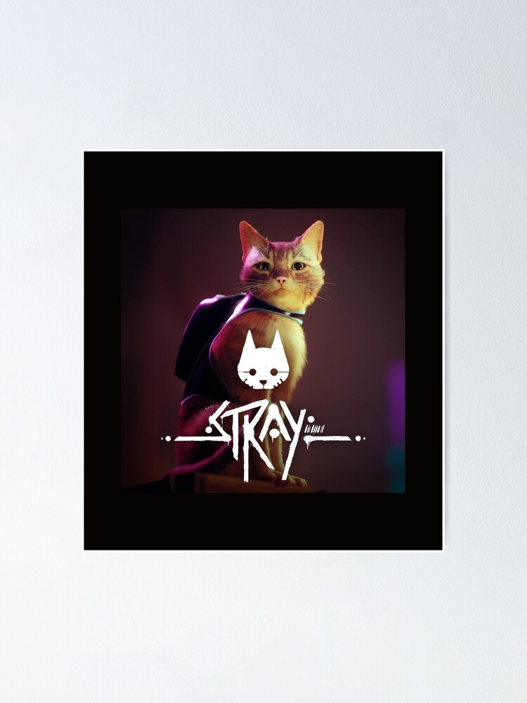 "Stray Cat Game ,stray logo" Poster for Sale by Zoon-shop | Redbubble