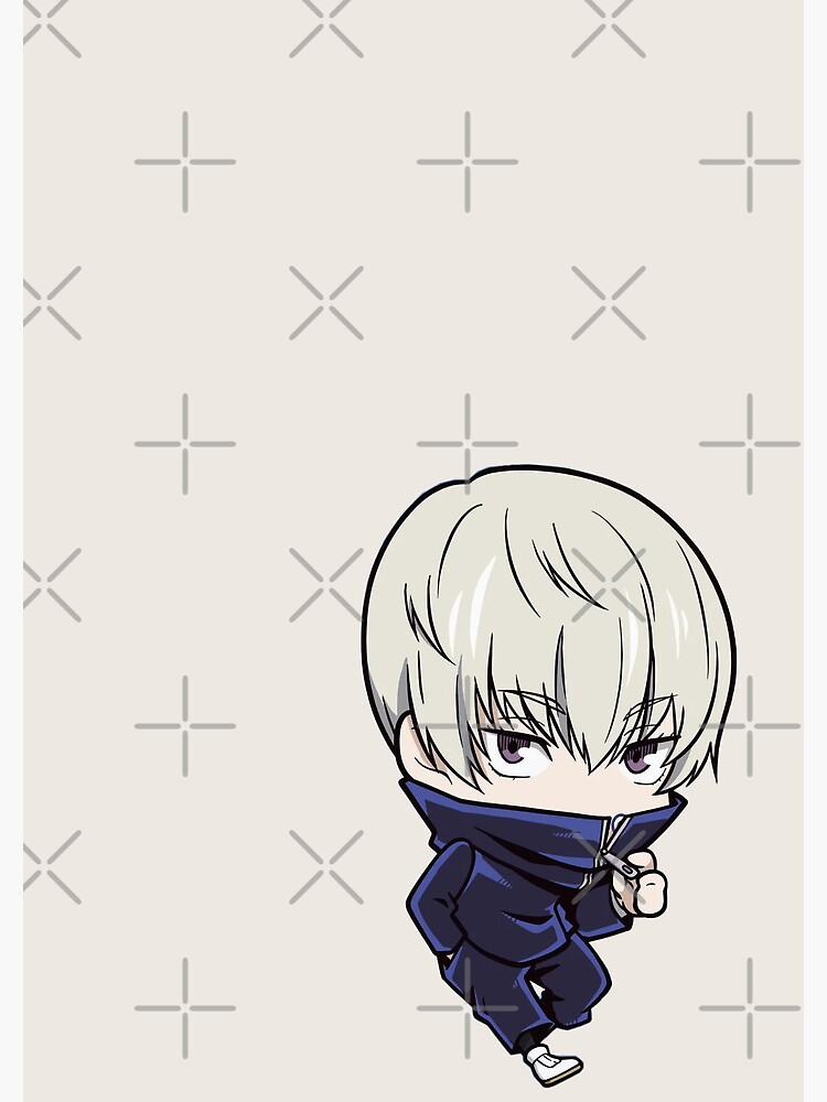 "Toge Inumaki Cute Adorable Chibi from Jujutsu Kaisen" Spiral Notebook ...
