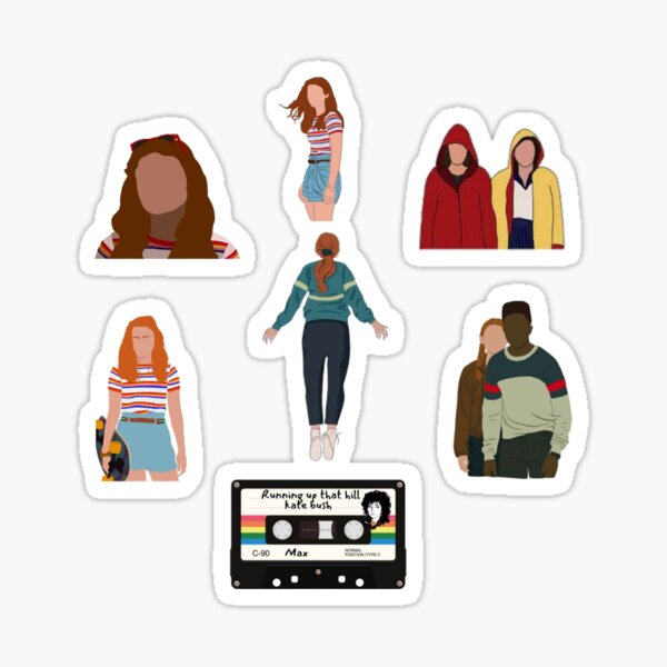 "Max Mayfield Stranger Things " Sticker for Sale by sheldoncoopers ...