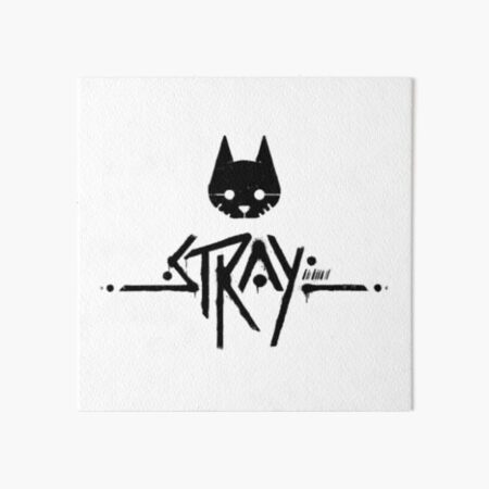 "Stray Cat Game ,stray logo" Art Board Print for Sale by Zoon-shop ...