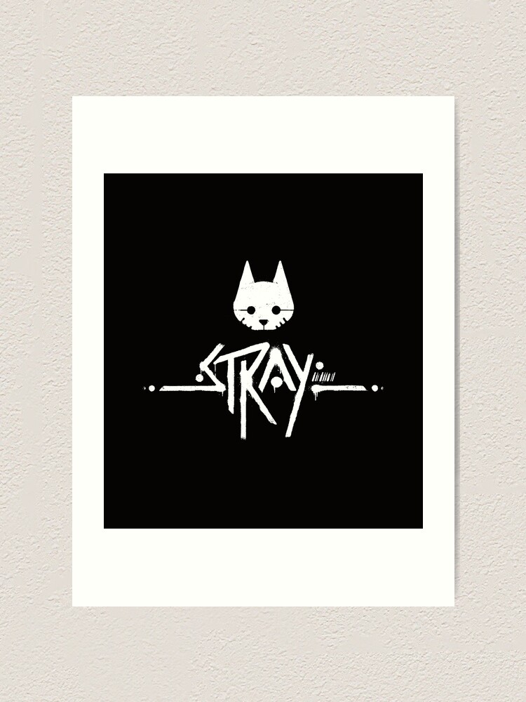 "Stray Cat Game ,stray logo" Art Print for Sale by Zoon-shop | Redbubble
